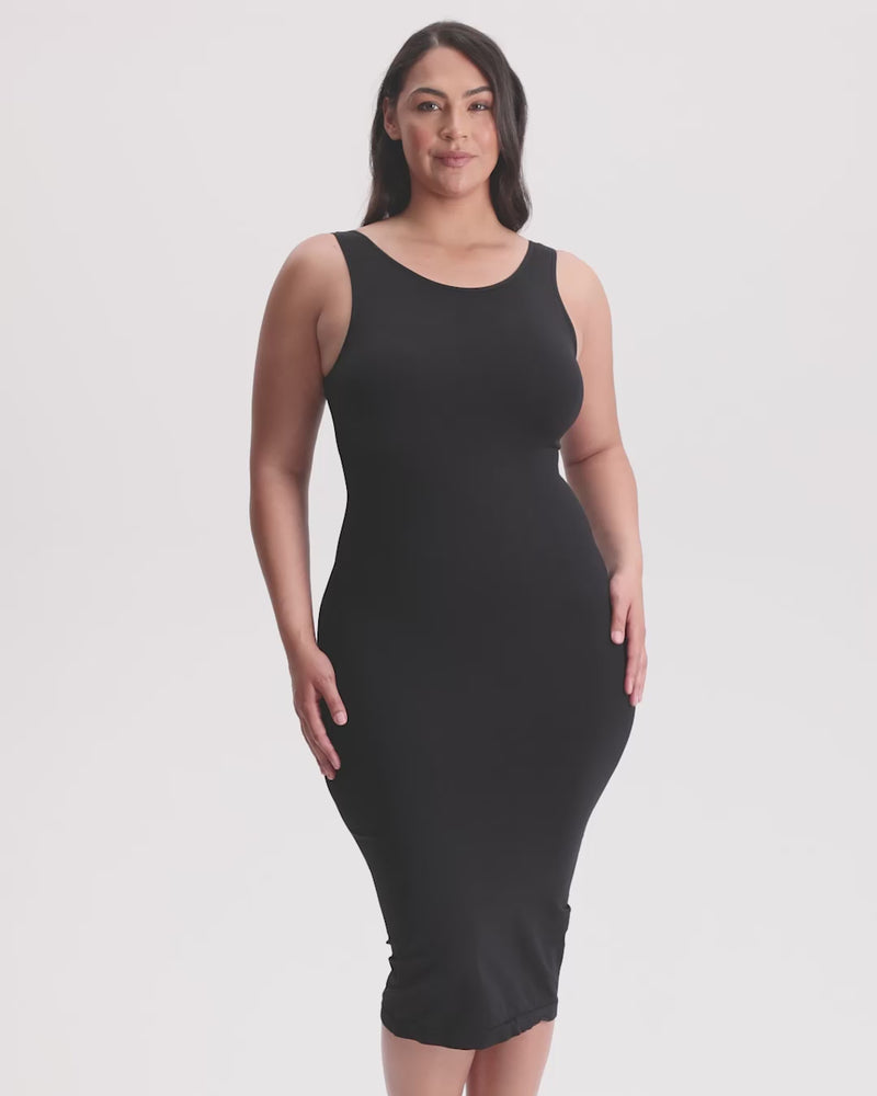 SnatchedKnit Halter Maxi Dress