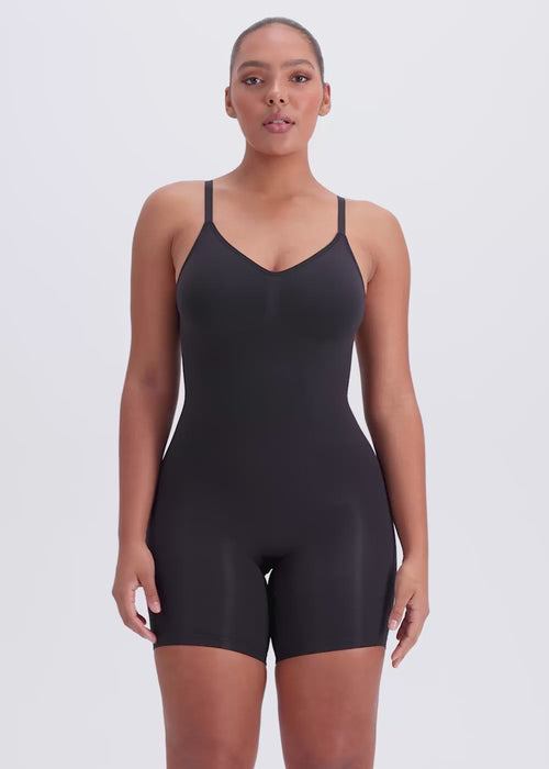 SmoothingSeamless Open-Back Bodysuit